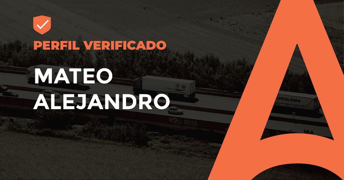 MATEO ALEJANDRO - Transportista Verificado en Ciudad de México, Ciudad ...